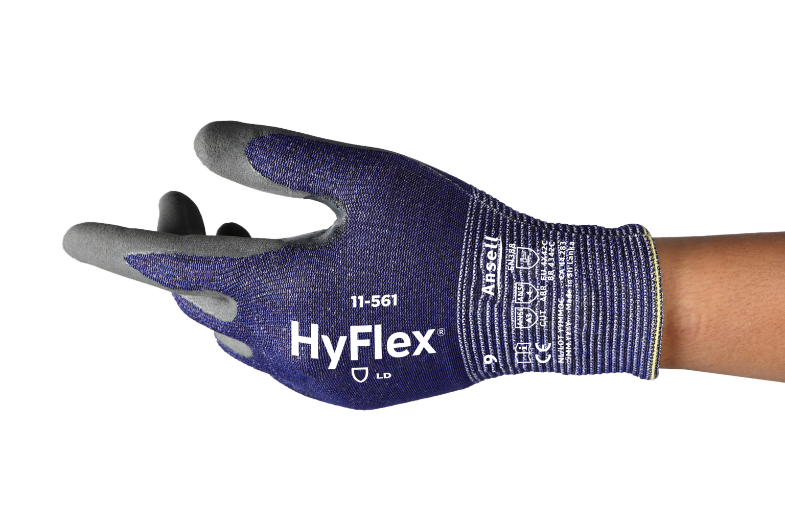GANTS ANSELL HYFLEX 11-561 12 PAIRES - Wemmel Tools